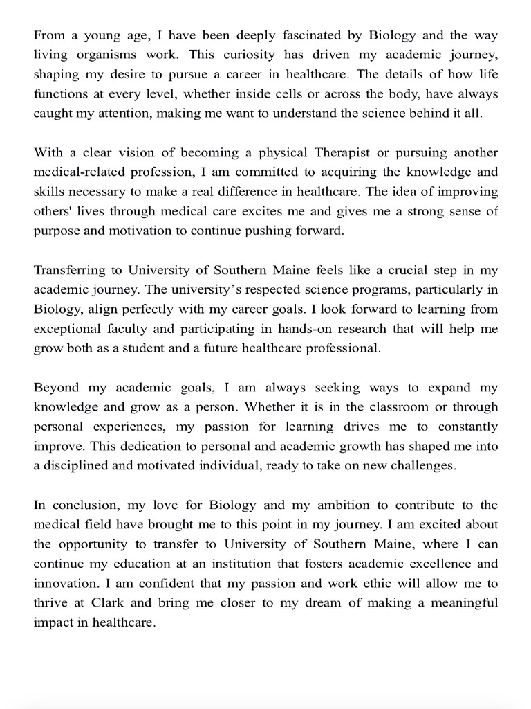 My Personal Essay | PDF