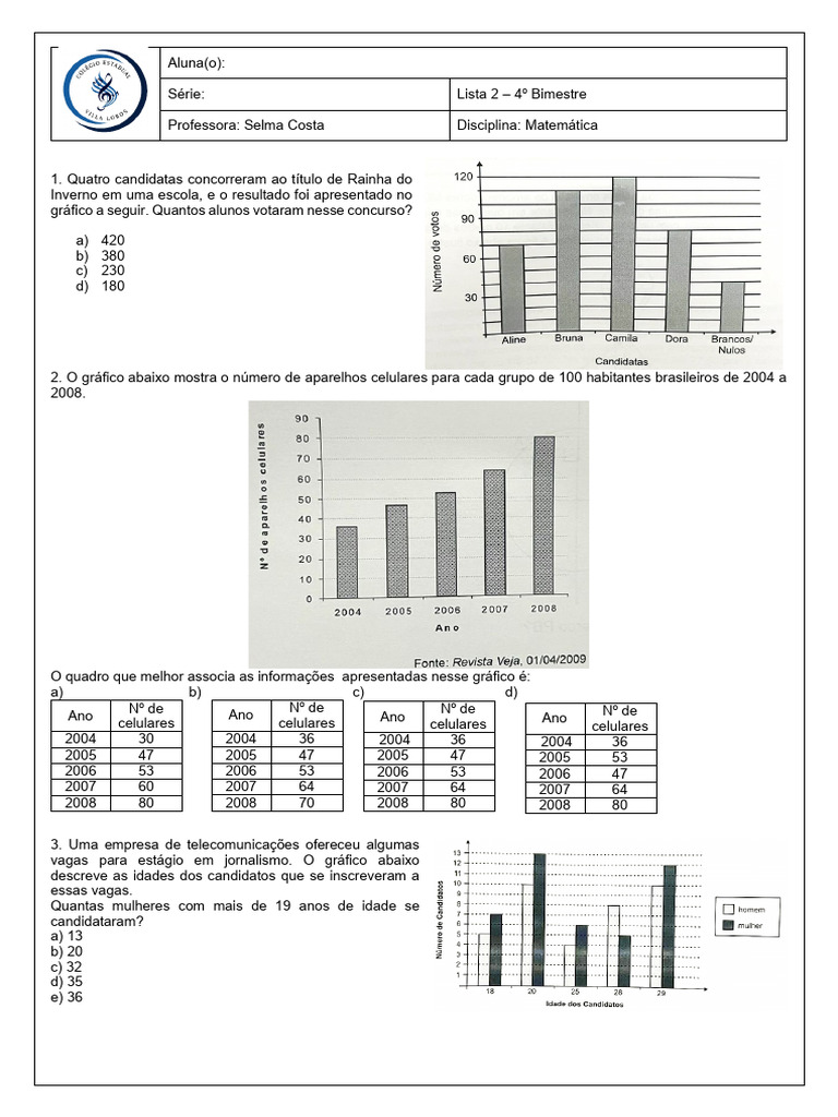 Ativ 02 - 4º Bimestre | PDF