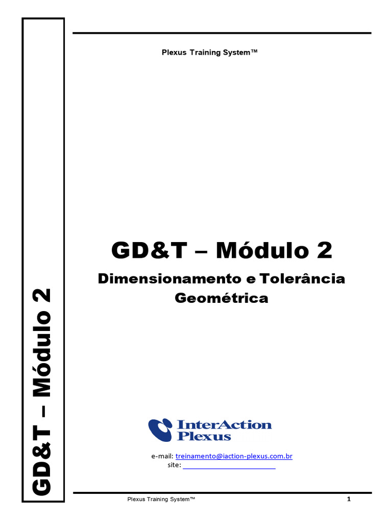 FG-0002 Apostila - GD&T Modulo 2 Rev02 | PDF | Geometria