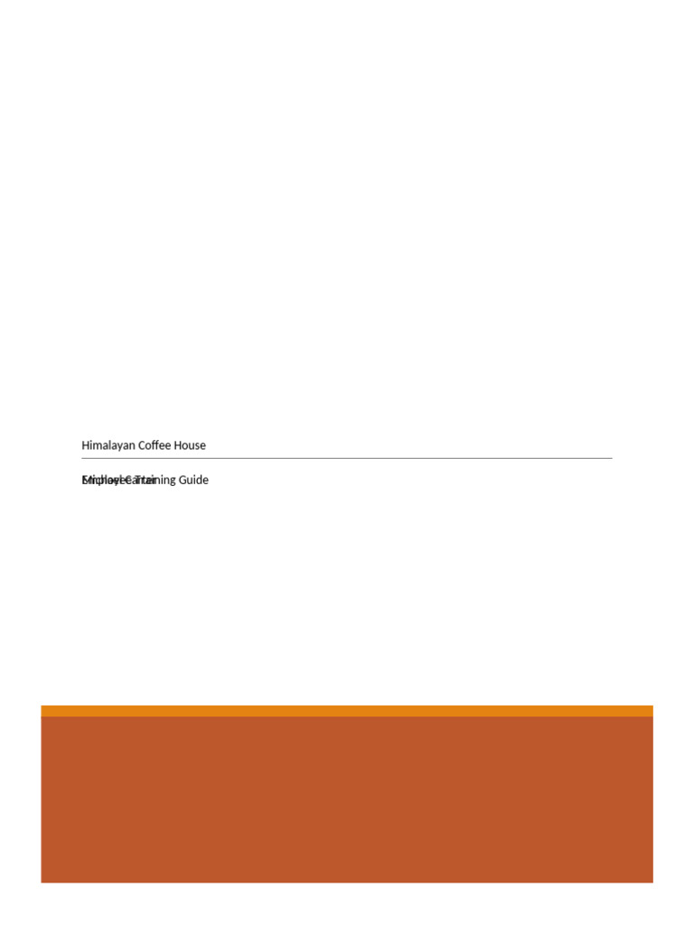 Himalayan Coffee House | PDF