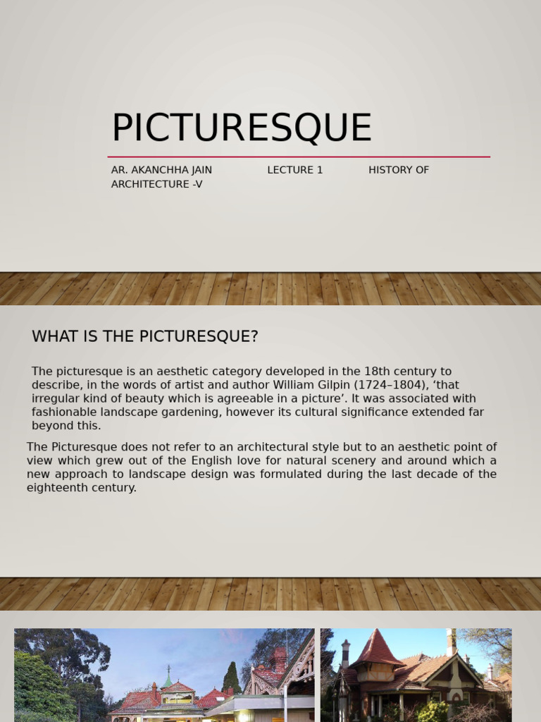 Understanding the Picturesque in Architecture | PDF | Landscape ...