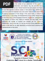 Sci-Math Month 2024 | PDF | Mathematics | Inquiry