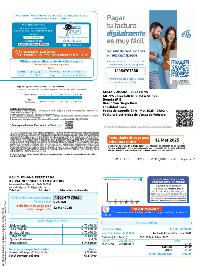GDC | PDF | Factura | Servicios (economía)