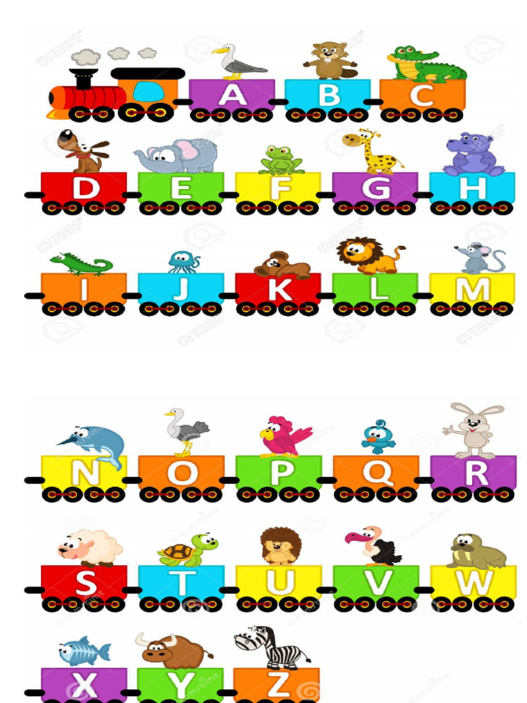 Abecedario Tren | PDF