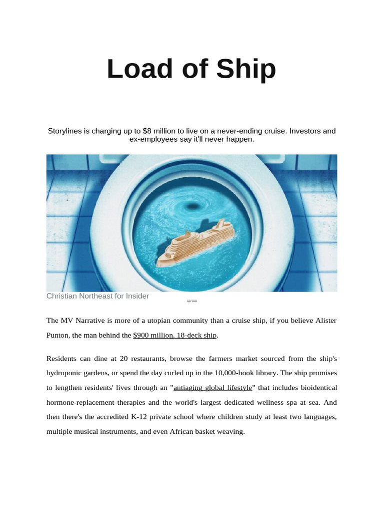 Business Insider Article | PDF | Ships | Cruise Ship