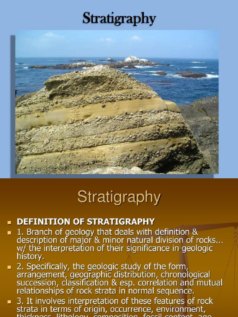 Stratigraphy | PDF