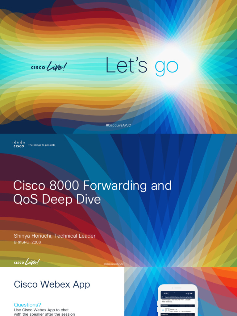 BRKSPG 2208 | PDF | Quality Of Service | Scheduling (Computing)