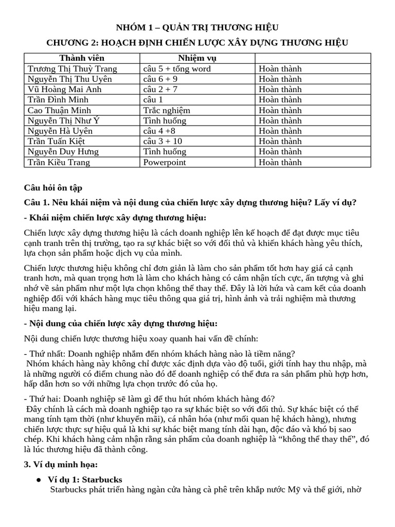 NHÓM 1 - QTTH Chương 2 | PDF