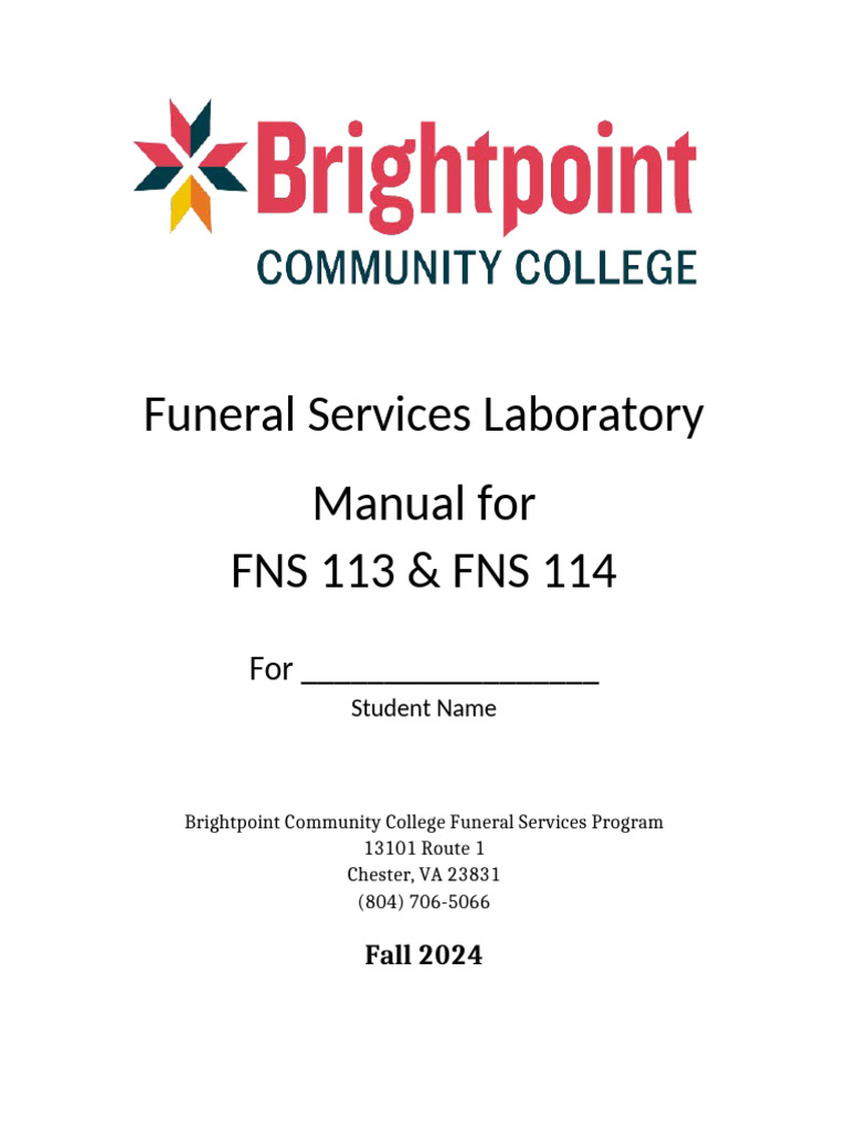 FNS 113 & 114 Training Manual | PDF | Anatomical Terms Of Location ...