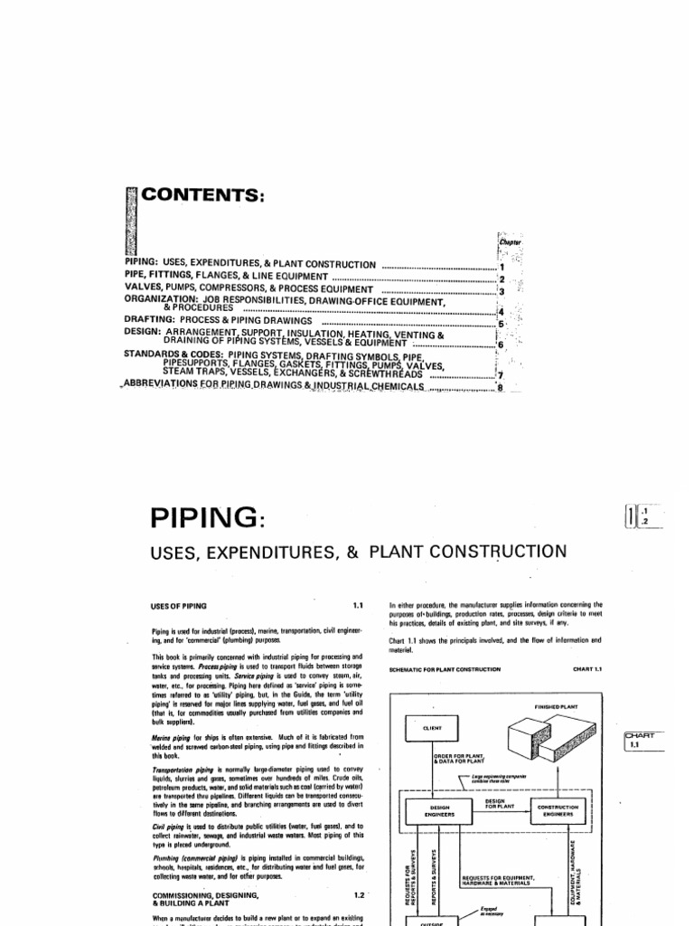 The Piping Guide - For The Design and Drafting of Industrial Piping Systems (PDFDrive) | PDF