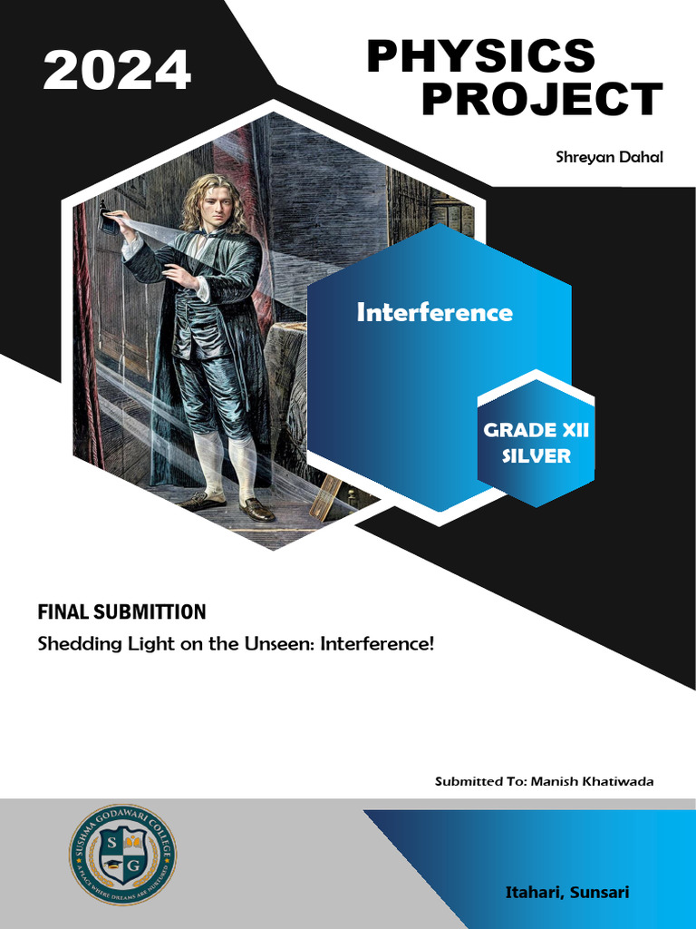 Physics Project Highschool | PDF | Light | Coherence (Physics)