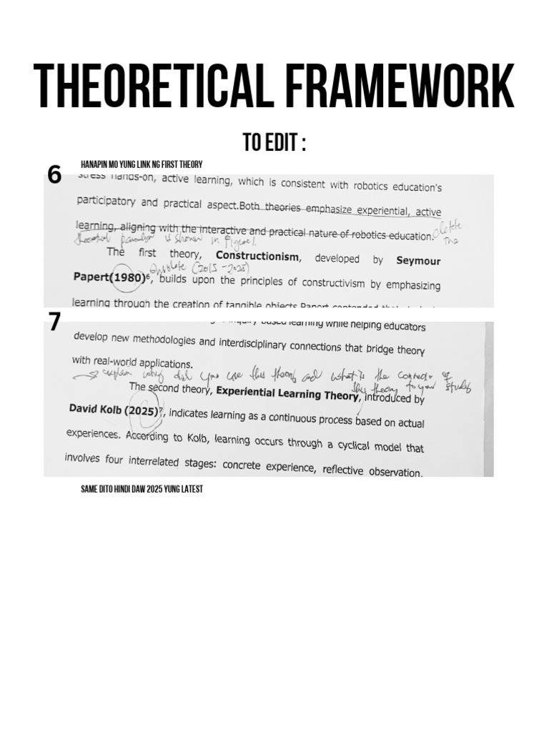 Theoretical Framework | PDF