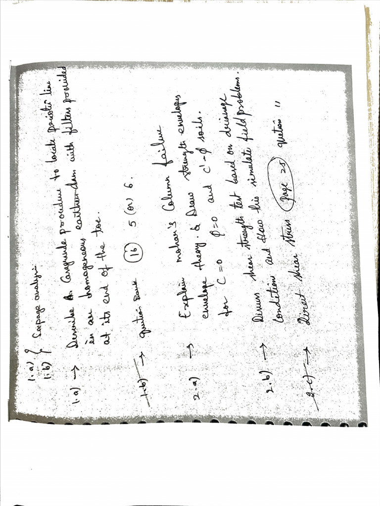 GT CIE 3 Important Question | PDF