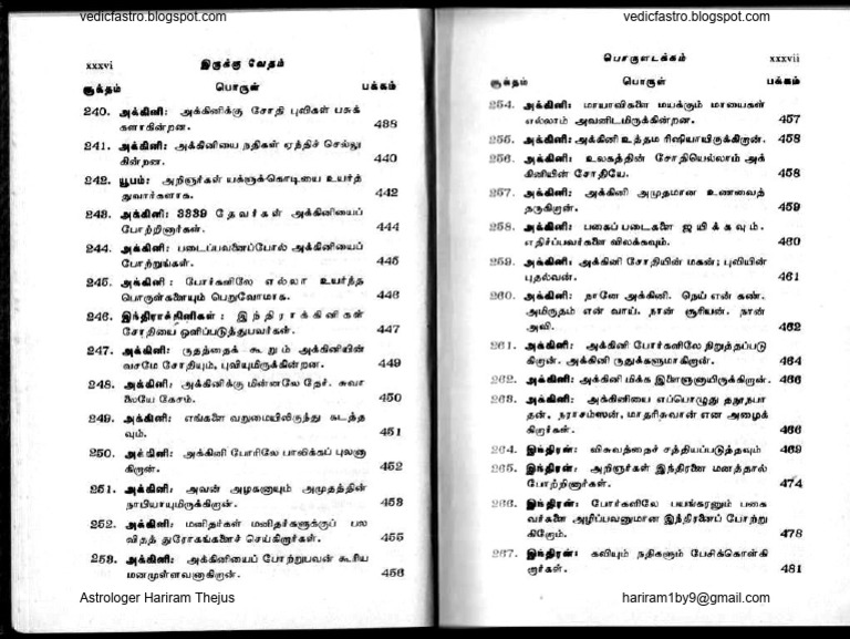 Tamil Big Veda - 1 of 10-021 | PDF