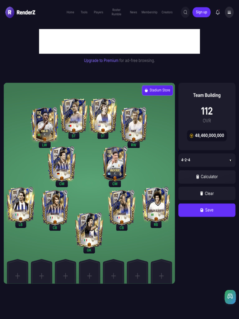 Create Squad Squadbuilder RenderZ | PDF