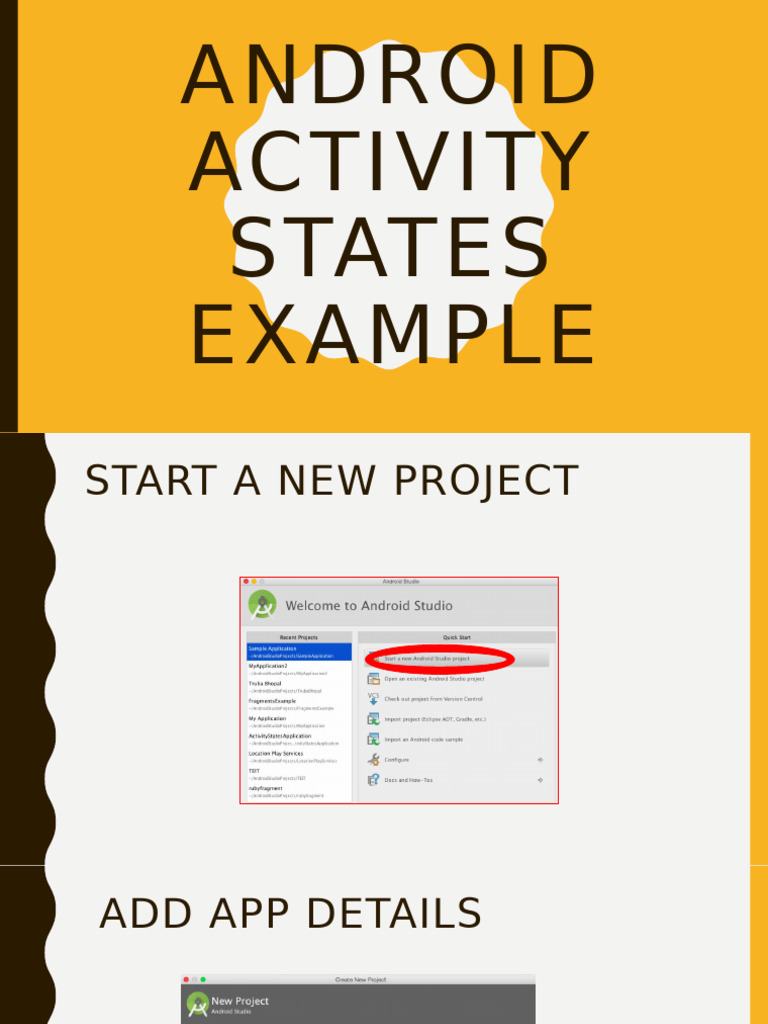 Android Activity Lifecycle Example | PDF