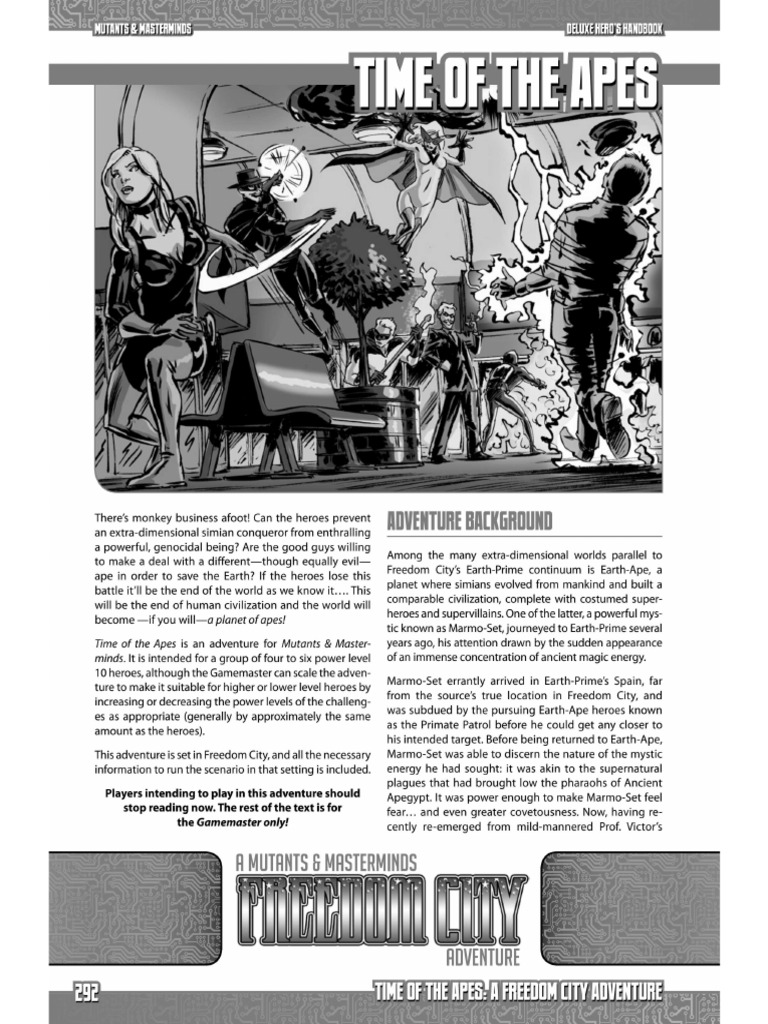 Time of The Apes | PDF