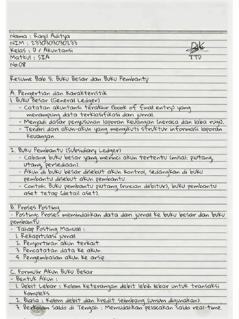Ragil Aditya - Resume - Bab 5 | PDF