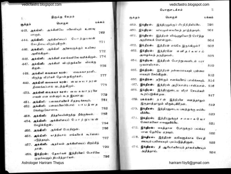 Tamil Big Veda - 1 of 10-028 | PDF
