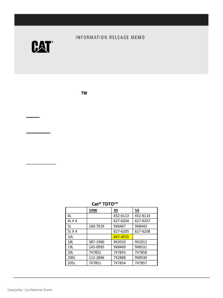 TDTO 30 New 10L Package Size For India | PDF | Construction Equipment