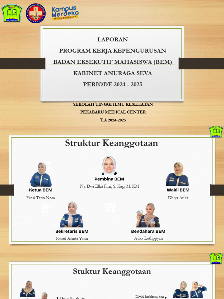 Proker Bem Anuraga Seva 2024-2025 | PDF