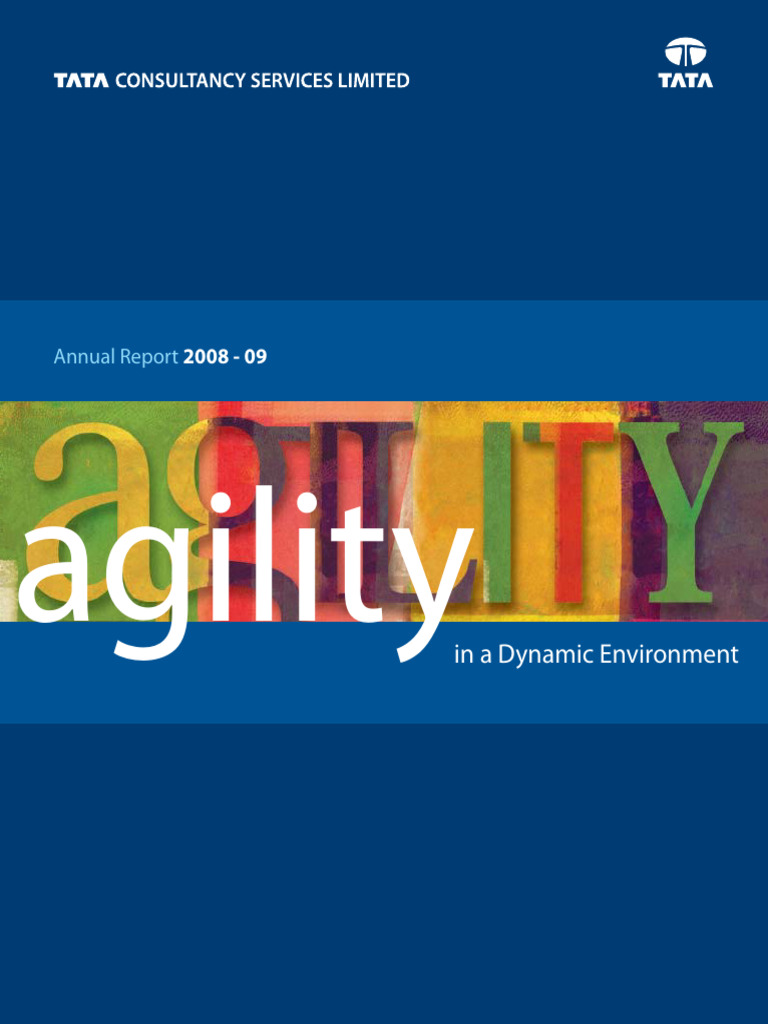 TCS Annual Report 2008-09 | PDF | Innovation | Business