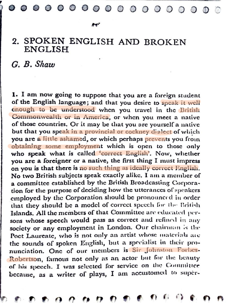 Spoken English and Broken English | PDF