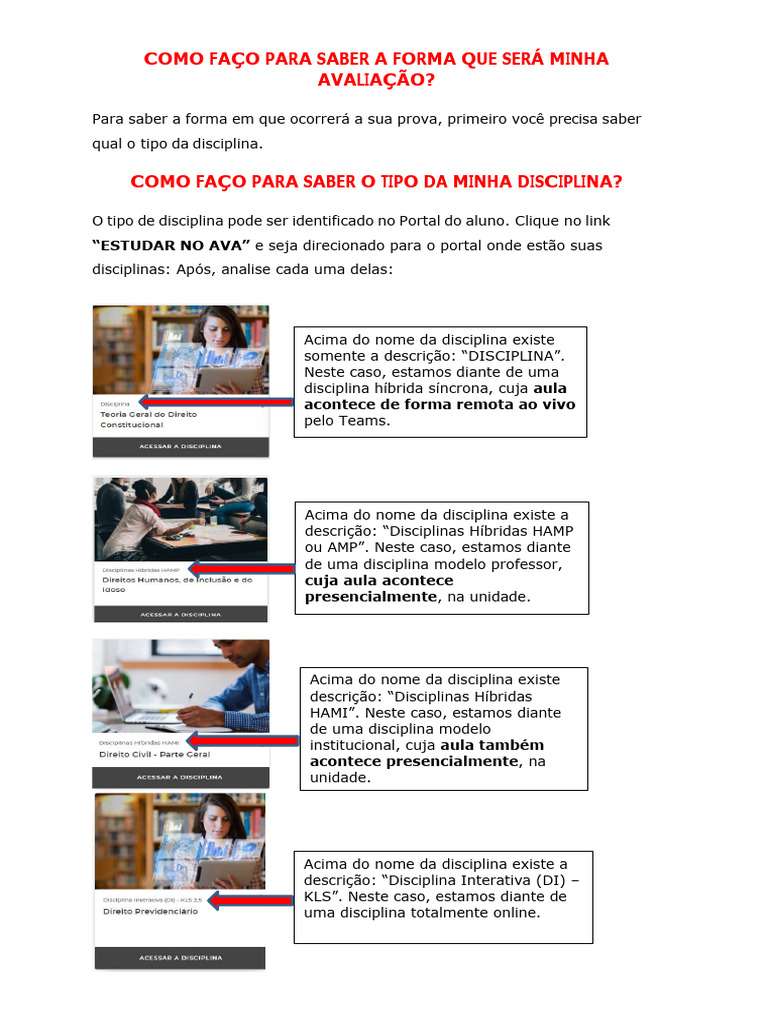 INFORMA%C3%87%C3%95ES+IMPORTANTES+-+PROVAS+1%C2%BA+BIMESTRE+2022_1 | PDF