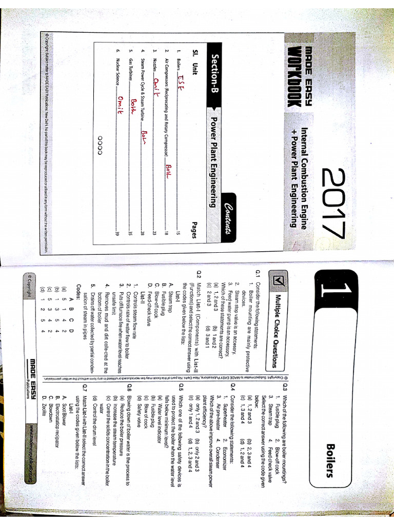 Power Plant Workbook | PDF