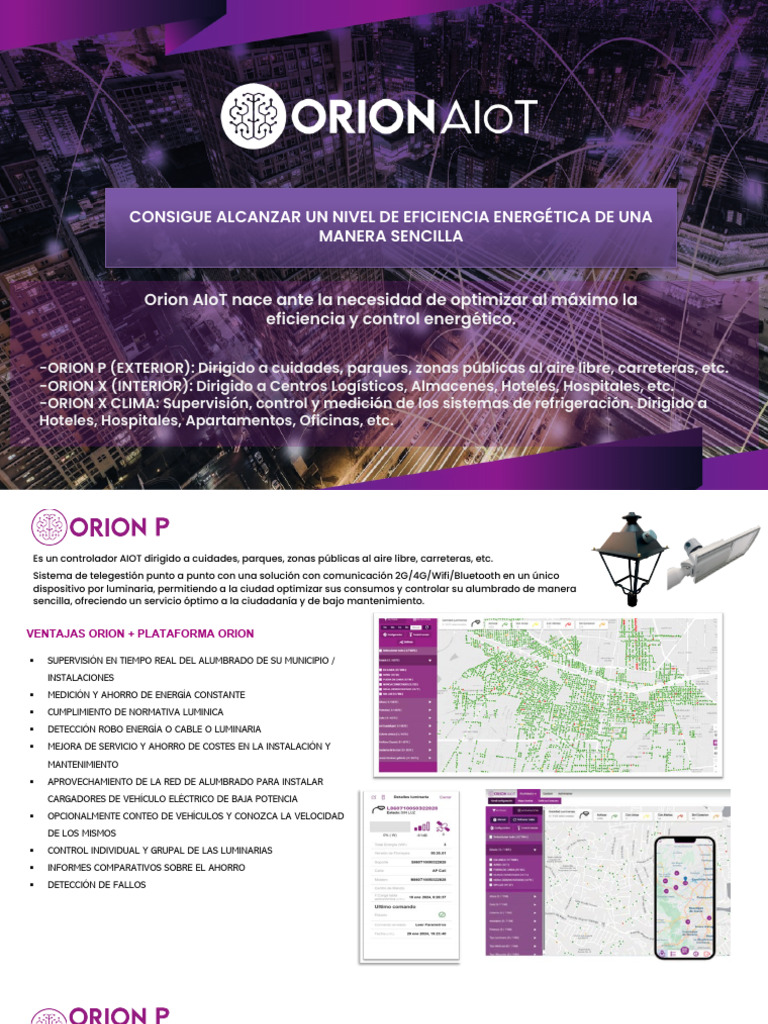 Orion AIoT | PDF | Uso eficiente de energía