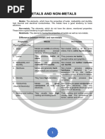 Padhle 10th - Metals & Non-Metals | PDF | Ion | Chemical Compounds