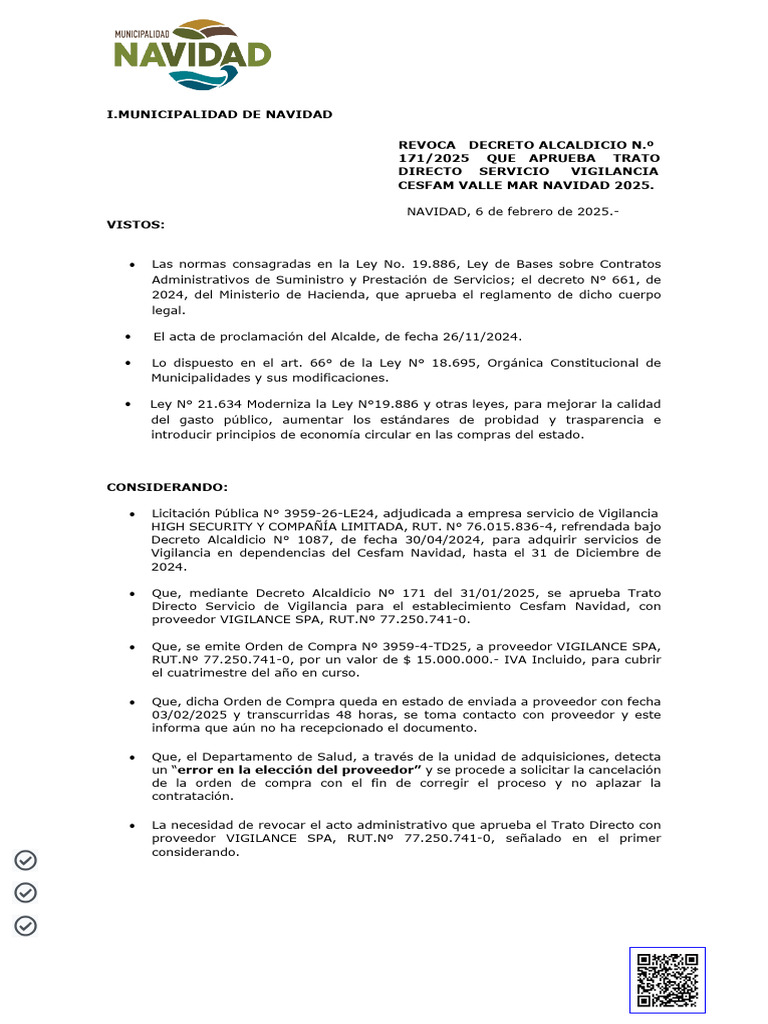 Decreto A-210 | PDF | Gobierno