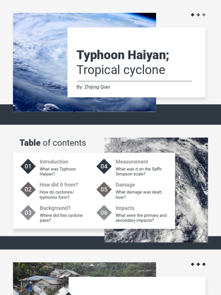 Typhoon Haiyan: Impacts and Insights | PDF | Tropical Cyclones ...