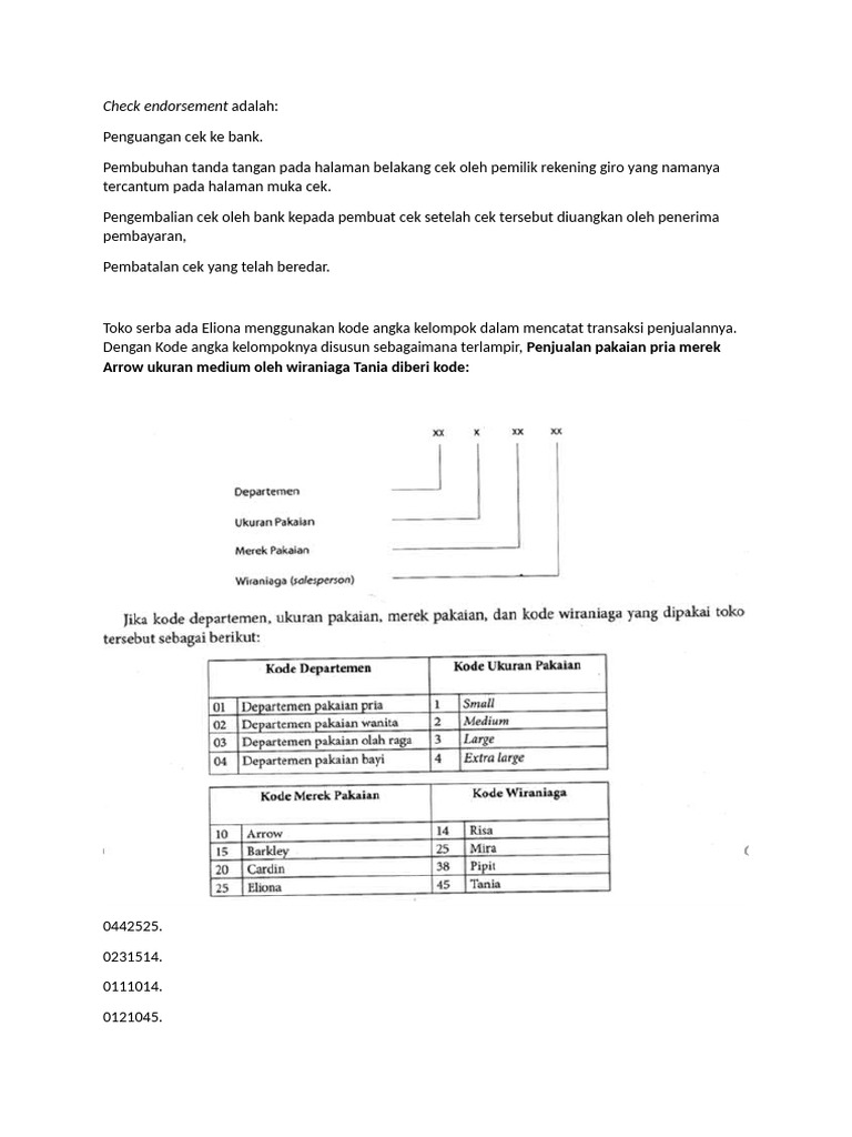 Check Endorsement | PDF