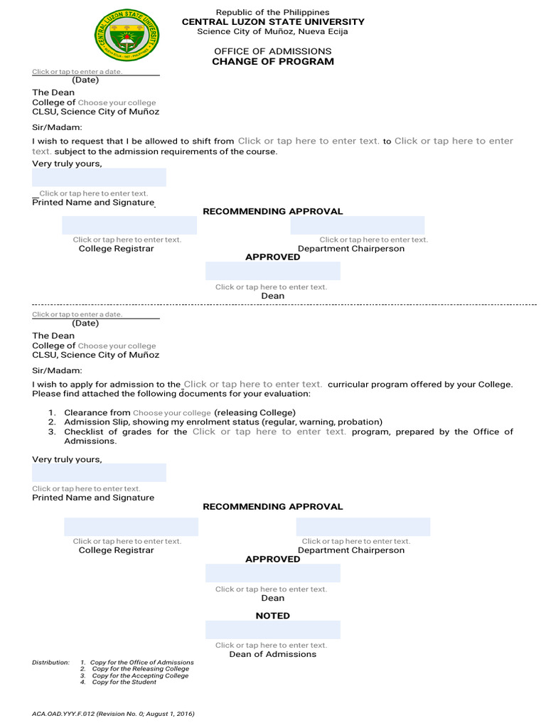 Change of Program (Shifting Form) | PDF