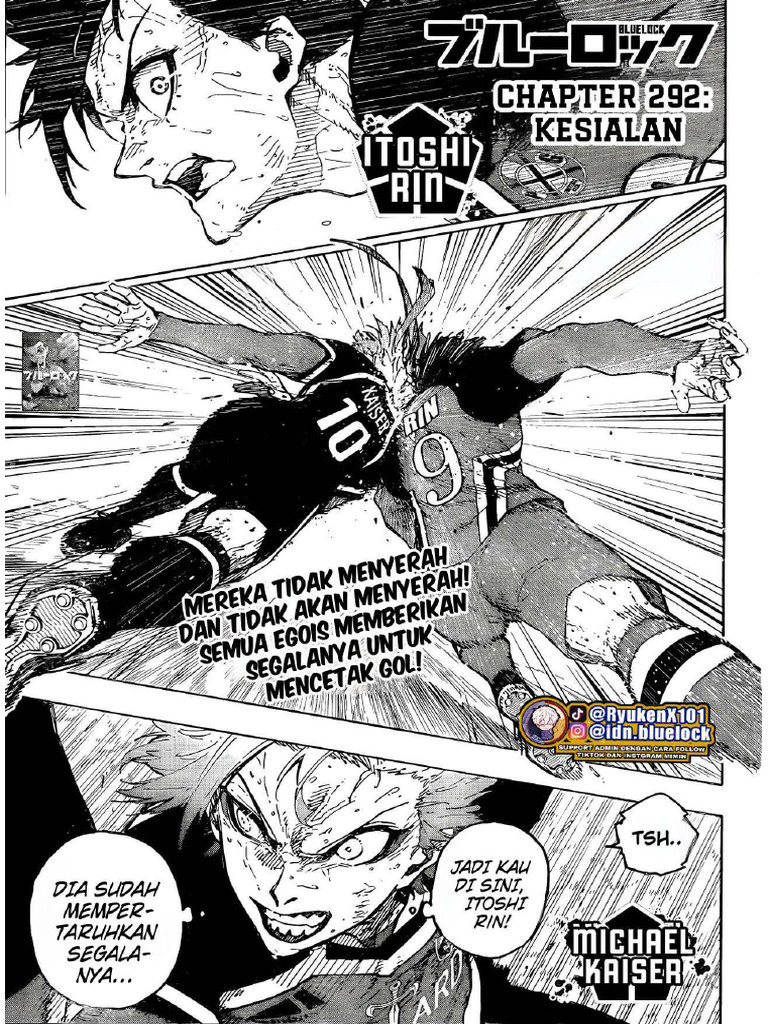 Blue Lock Ch.292 | PDF