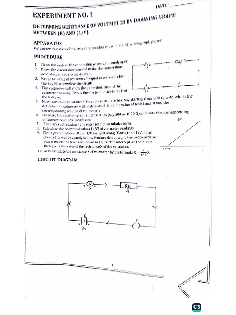 Physics Practical Class 12 (1) | PDF