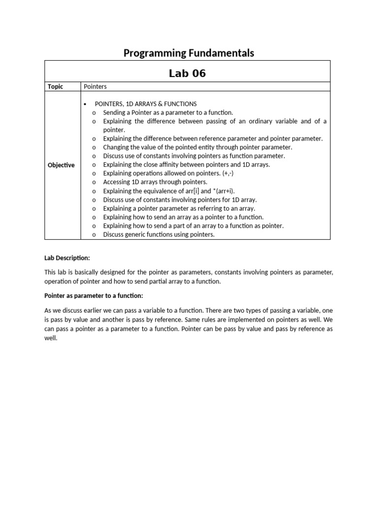 Odoocms Class Material-5018-Material - File | PDF | Pointer (Computer Programming) | Parameter ...
