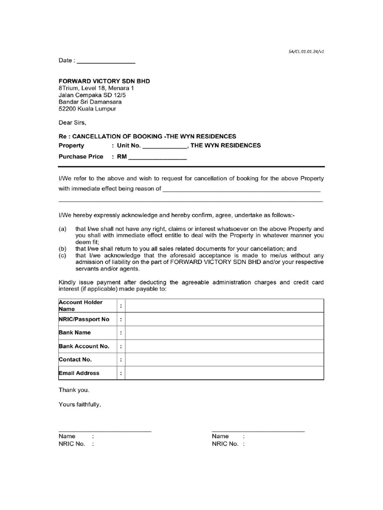 Wyn Cancellation | PDF