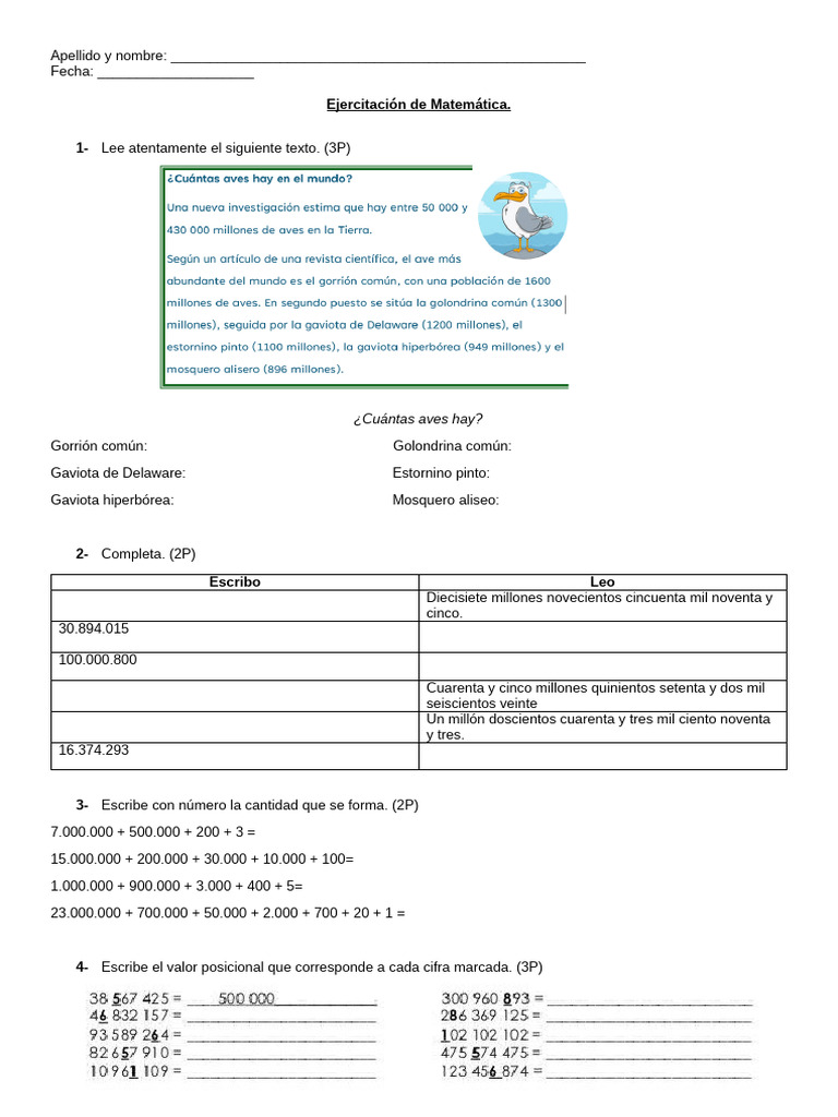 1 Ejercitacion Mat | PDF