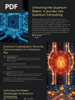 Quantum Age Begins Potential and Challenges | PDF | Quantum Computing | Computer Security