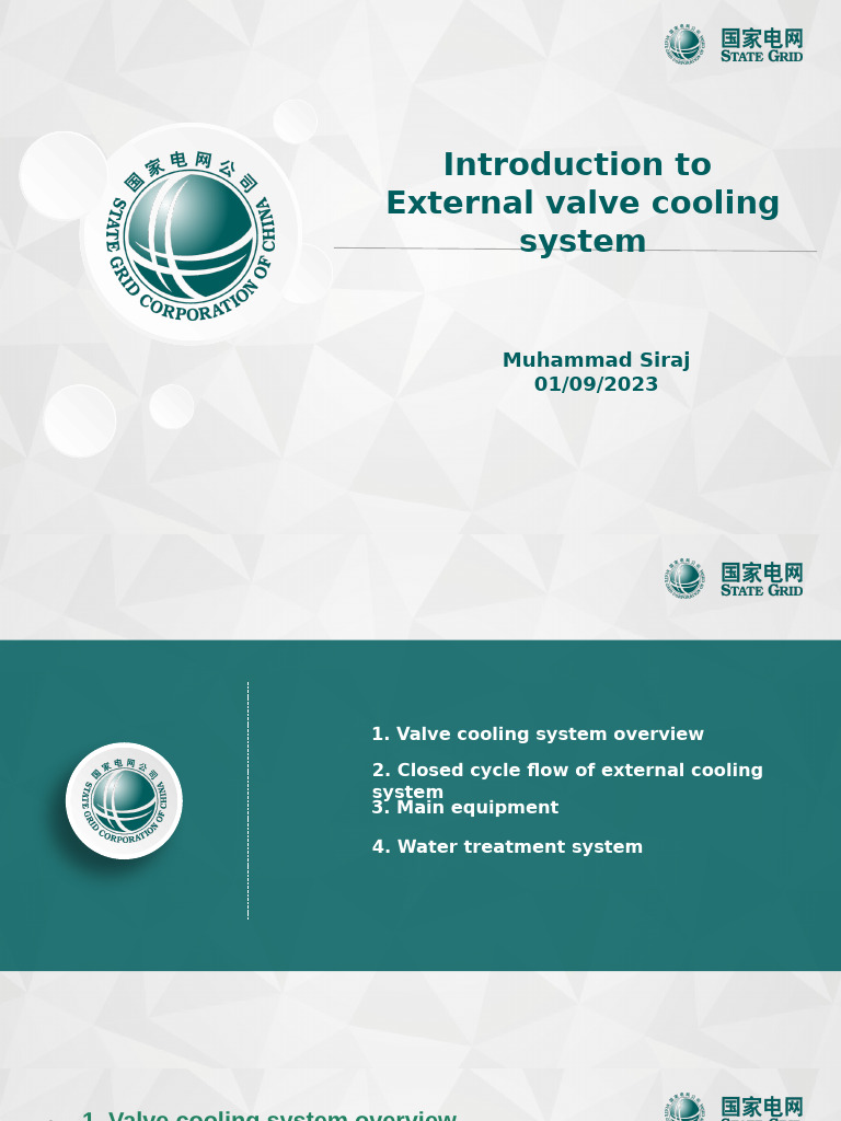 External Cooling System - Siraj | PDF | Filtration | Osmosis