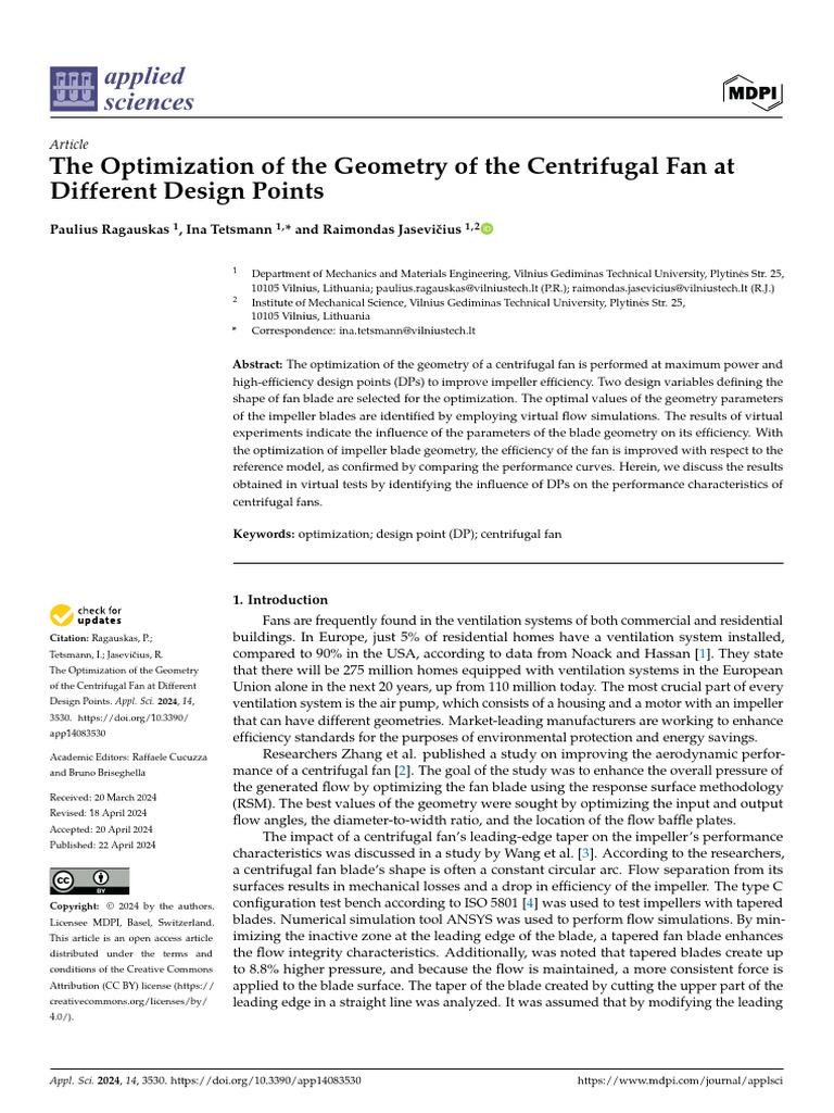 applsci-14-03530-v3 (2) | PDF | Mathematical Optimization | Euclidean Vector