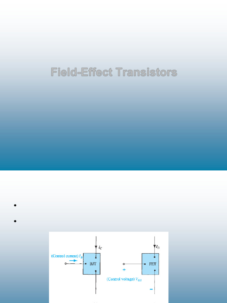 FET vs. BJT: Key Differences Explained | PDF | Field Effect Transistor | Mosfet
