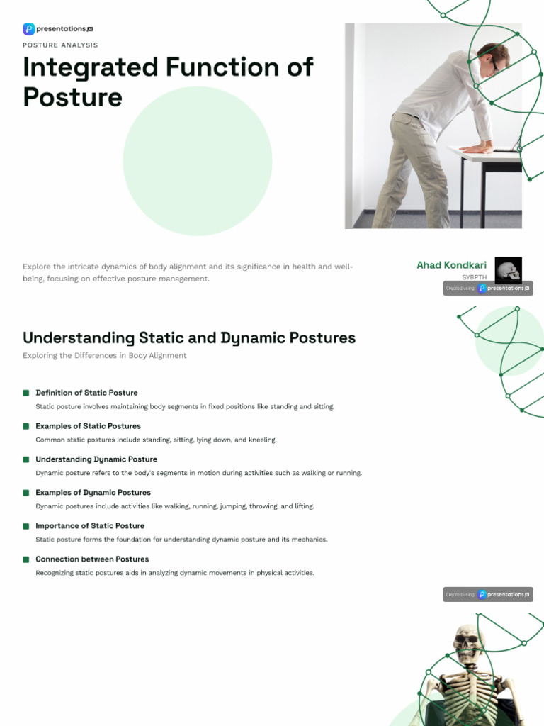 Posture | PDF