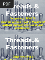 Threads - and - Threaded - Joints - Mechanical - Engineering - Drawing | PDF | Screw | Nut ...