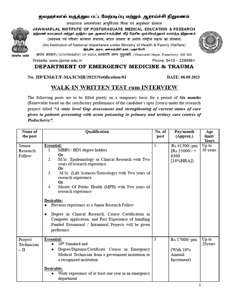 Website Advertisement_Interview APMB YEAR-1 | PDF | Health Care