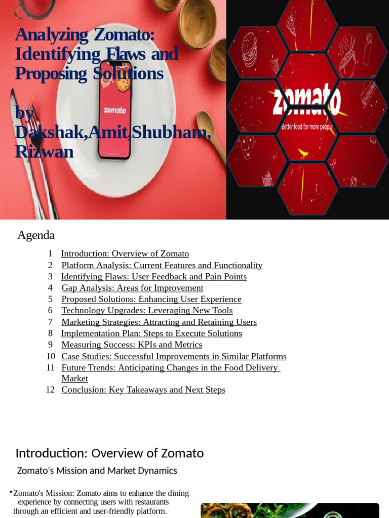 Zomato Analysis: Flaws & Solutions | PDF | Usability | Employee Retention