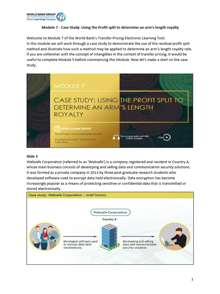 M7 | PDF | Royalty Payment | Intangible Asset