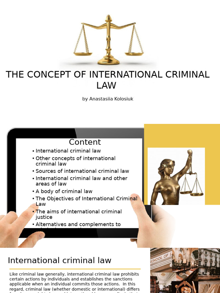 Overview of International Criminal Law | PDF | International Criminal ...